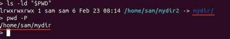 Pwd Command In Linux