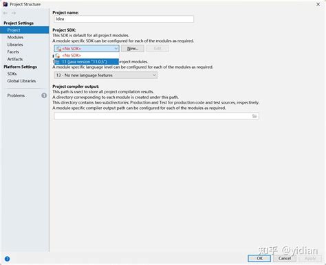Idea出现project Jdk Is Not Defined怎么解决？ 知乎