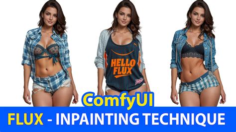 ComfyUI Flux Inpainting Technique ComfyUI Workflow