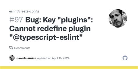 Bug Key Plugins Cannot Redefine Plugin Typescript Eslint · Issue