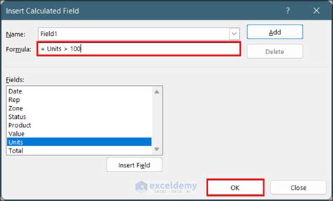How To Apply Excel Countif With Pivot Table Calculated Field