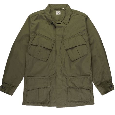 Orslow Tropical Jacket Army Green 01 6010 76