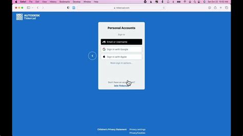 2 2 1 Create A Tinkercad Account Youtube
