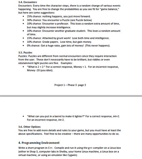 Write A Text Based Game Using C Based On The Chegg Com