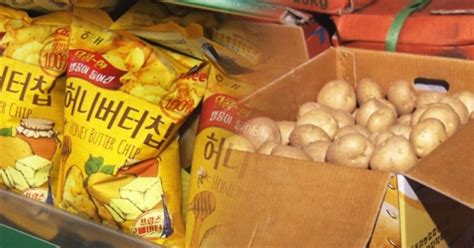 달콤한 감자칩 열풍에 감자 가격 폭등