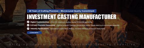 Company Overview Taiyuan Simis Investment Casting Co Ltd