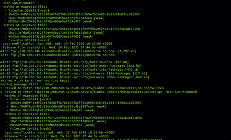 Ошибка Yum Hash Sum Mismatch в Debian 9 Valebyte Blog