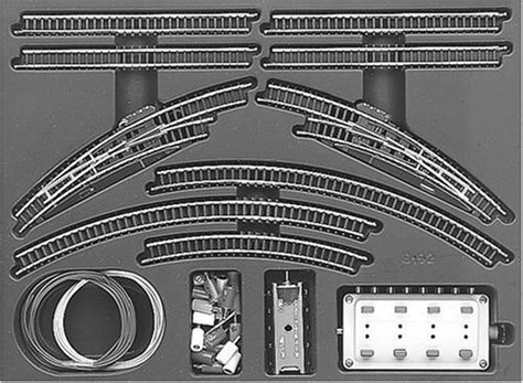 Marklin 8192 Z Scale Double Track Set Crazy Model Trains