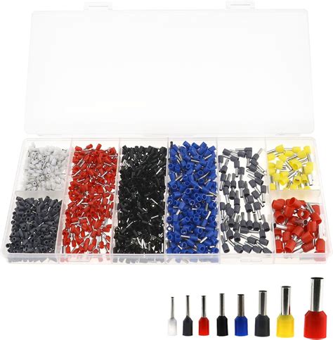 Amplifier Installation Sing F Ltd 1200pcs Ferrules Kit Wire Copper Crimp Connector Insulated