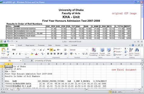  To Excel Ocr Converter Convert  To Excel Document