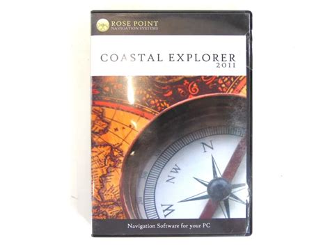 Rose Point Navigation Systems Coastal Explorer 2011 Pc Dvd Navigation Software New 90 Day
