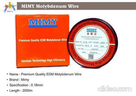 Edm Molybdenum Wire Jdc High Efficiency Edm Molybdenum Wire Trader