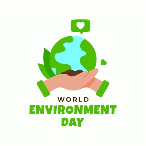 World Environment Day Design Illustration Premium Vector