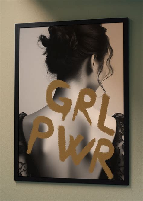 Girlpower Poster Av Johannes Färnlund Printler