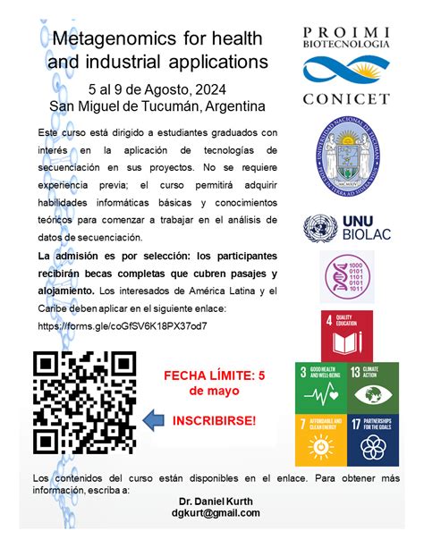 Next Course “metagenomics For Health And Industrial Applications
