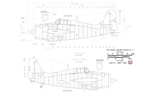 Fm2 Wildcat Part 3 ワイルドキャット ハセガワ172