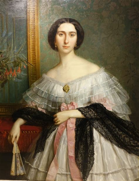 Portrait Of A Young Aristocrat France Circa 1850 Ref 108379