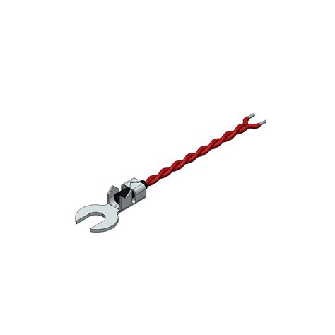 A73s Sensor Ntc Forquilha De 6mm 2 Vias Sensor De Superfície Contato Olhal Aberto Sensor De