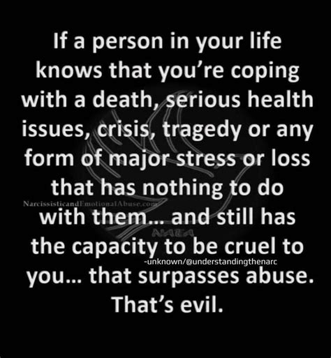 Healing Outloud Repost From Understandingthenarc On Evil Cruelty