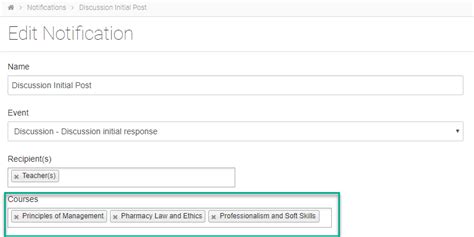 Tips And Tricks Course Filter Notifications Dialogedu