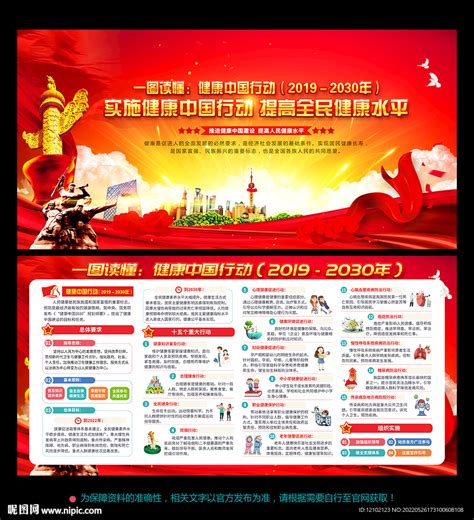 健康中国行动设计图 广告设计 广告设计 设计图库 昵图网