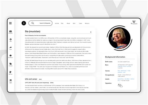Wikipedia Redesign On Behance