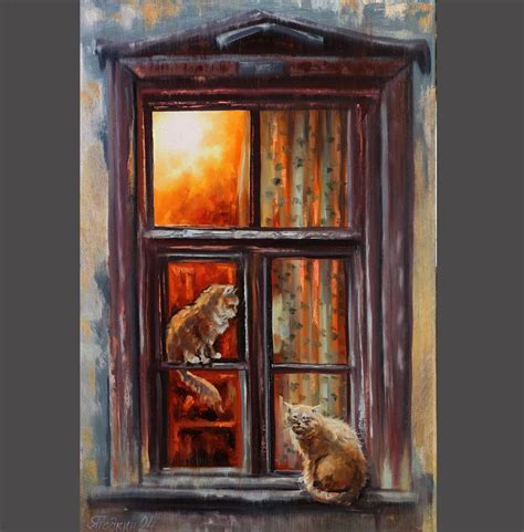 Картина олійними фарбами побачення — ціна 2300 грн у каталозі Картини Купити товари для дому та