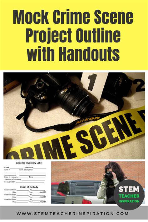 Classroom Crime Scene Lesson Ideas