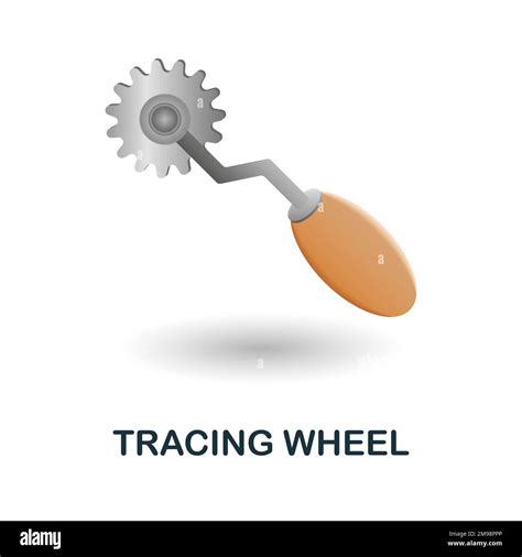 Tracing Wheel Icon 3d Illustration From Construction Instruments Collection Creative Tracing