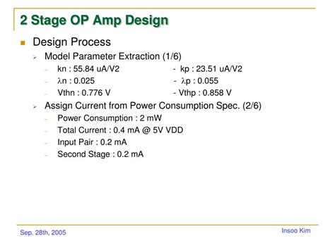 PPT W3 4 Operational Amplifier Design PowerPoint Presentation Free Download ID 4749346
