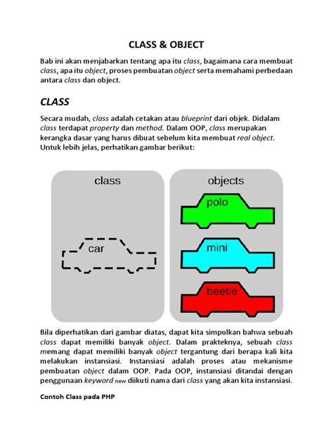 Class Dan Object Pdf Bisnis Komputer