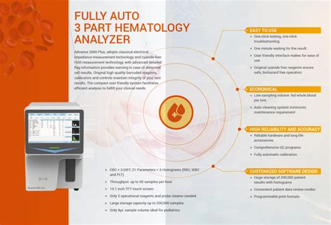 三分类血细胞分析仪 Advance 3000 Plus 三分类血细胞分析仪 深圳市朴瑞生物科技有限公司 三分类血细胞分析仪 Advance 3000 Plus 三分类血细胞分析仪 深圳市朴瑞生物科技有限公司