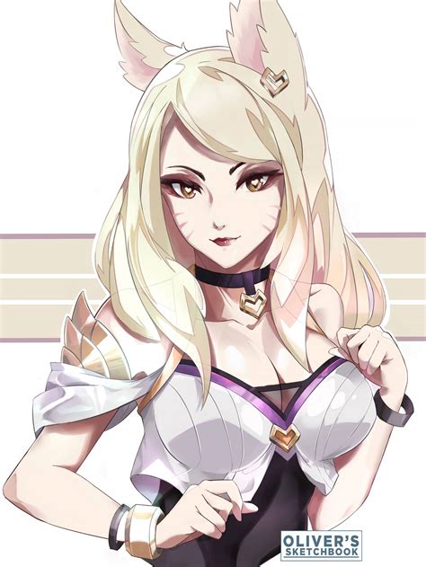 K Da Ahri Wallpapers And Fan Arts League Of Legends Lol Stats