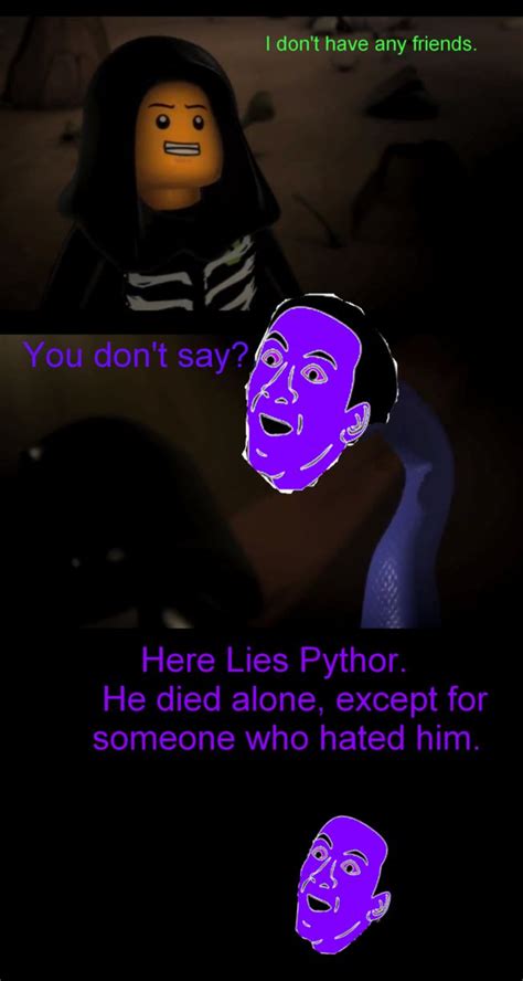 Pythor Ninjago Lego Ninjago You Dont Say