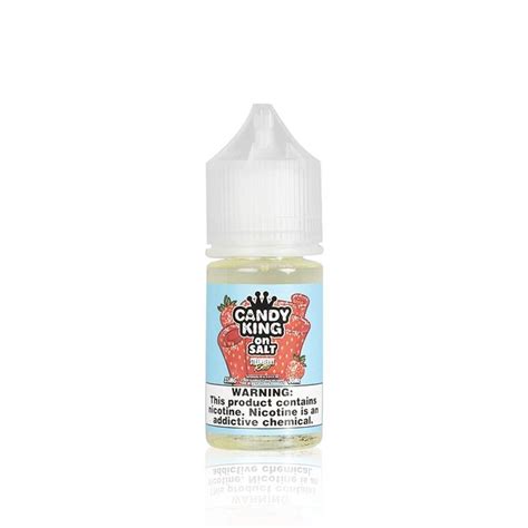Candy King Salt E Liquid Strawberry Rolls 30ml