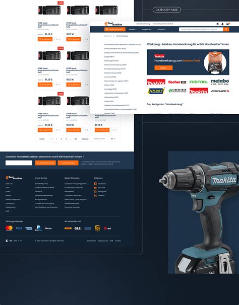 Template Design On The Shopware On Behance