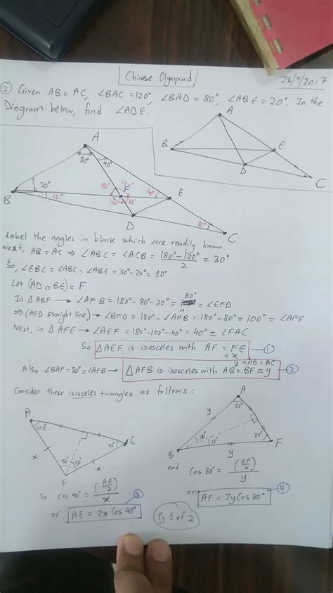 finding an angle in a tough math olympiad geometry problem the