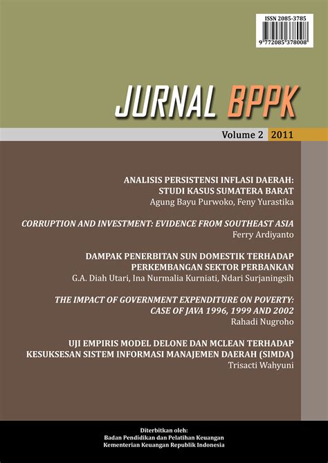 Vol 2 2011 Jurnal Bppk Printed Version Jurnal Bppk Badan