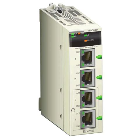 BMXNOC Network Module Modicon M EtherNet IP And Modbus TCP X RJ Brand New