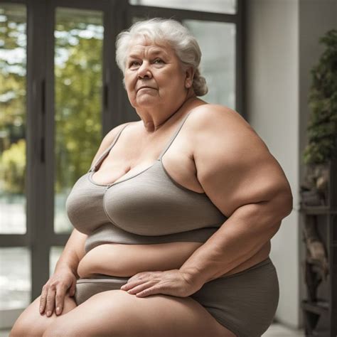 Hot Very Fat Old Woman By Harvardblue Playground Old Lady Pics Old
