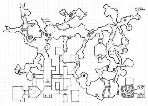 One Hour Dungeon Map Dungeon Maps Dungeon Map