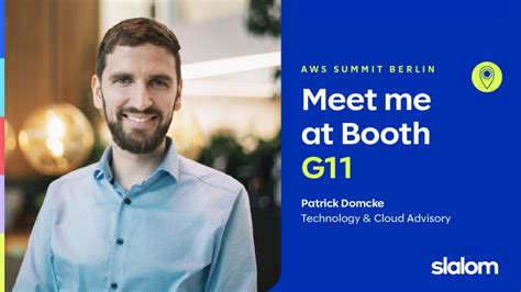Patrick Domcke On Linkedin Aws Awssummit Cloud Slalomproud