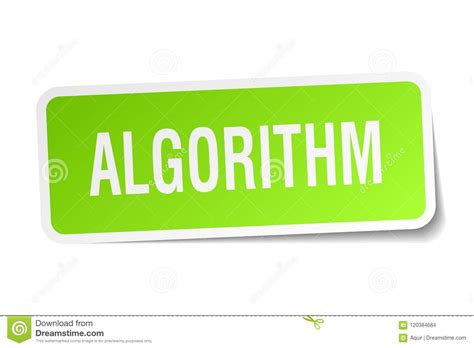 Algorithm Sticker Stock Vector Illustration Of Algorithm 120384684