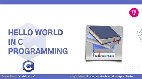 Write C Program To Print Hello World Youtube