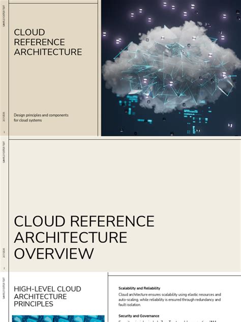 Cloud Reference Architecture Pdf Cloud Computing Scalability