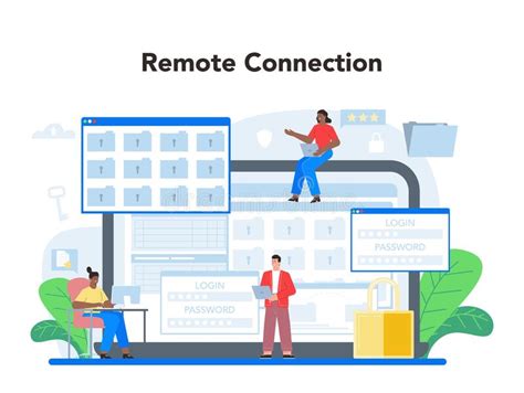 Server Troubleshooting Landing Page Illustration Stock Vector Illustration Of Administration
