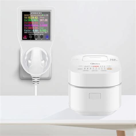 Wifi Digital Wattmeter Eu Plug 220v Ac Power Meter Electricy Consumpti