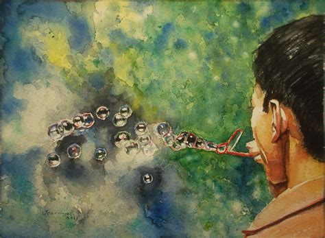 Artists Of India Bubble Boy By Sreenivasa Ram Makineedi