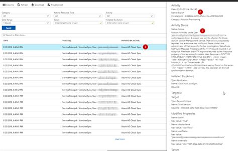 Azure Scim Account Provisionning Not Working With A Non Gallery