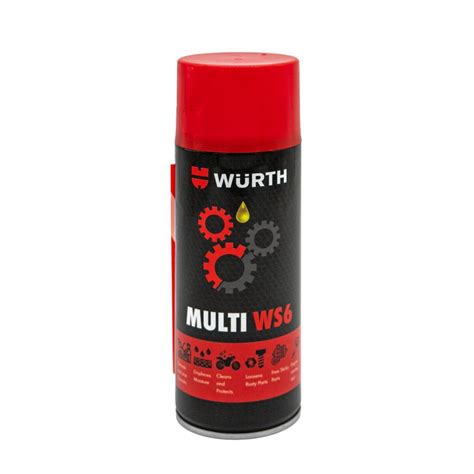 Würth Ws6 6 In 1 Maintenance Oil Clean Lubricate And Protect